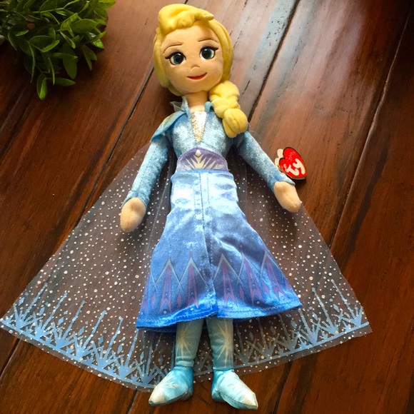 Ty | Toys | Sparkle Ty Elsa Frozen Ii | Poshmark